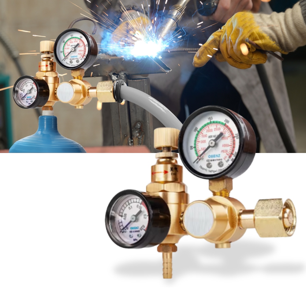Argon flyt-regulator | Argon Høyttrykkregulator | Argon og CO2-flyt-måler