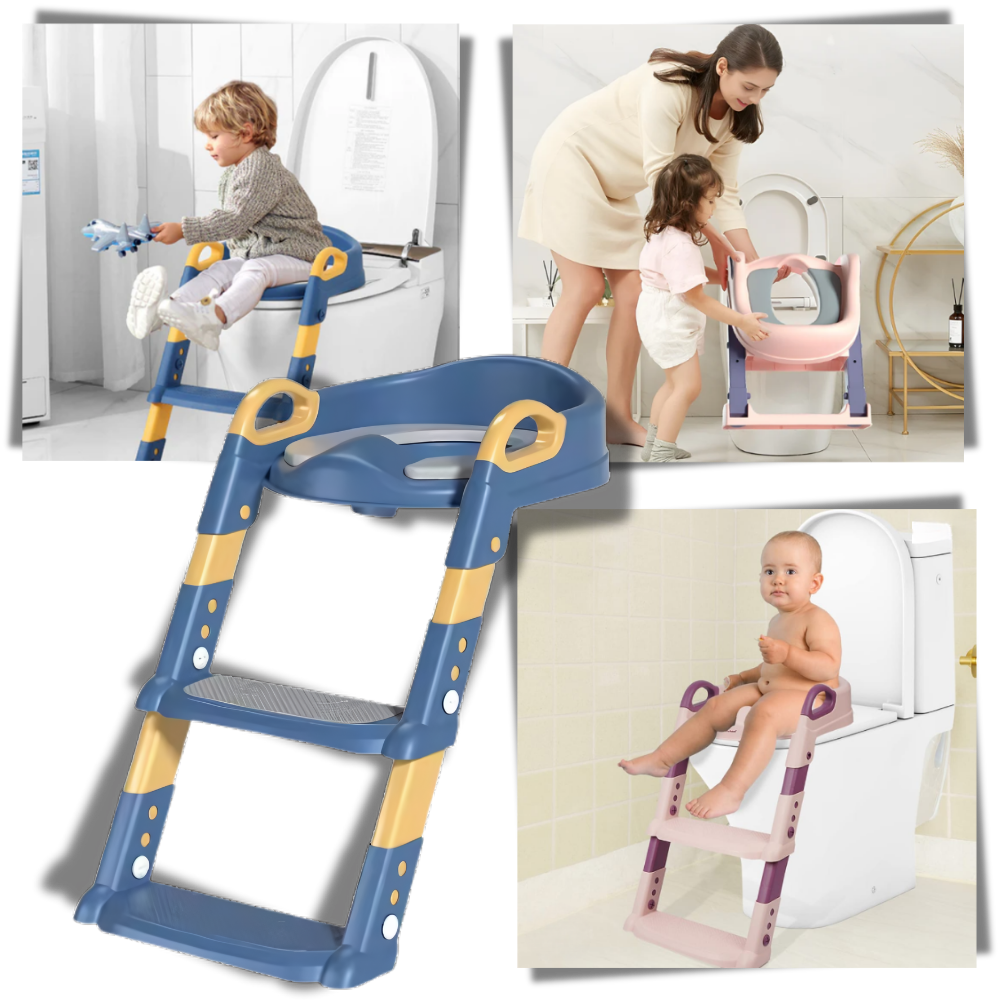 Potty trainer | Toilet seat with ladder | Potty chair with stairs