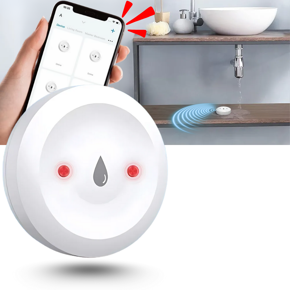 Leak Sensor Detector | Water Leak Sensor | Wifi Water Leak Detector ...