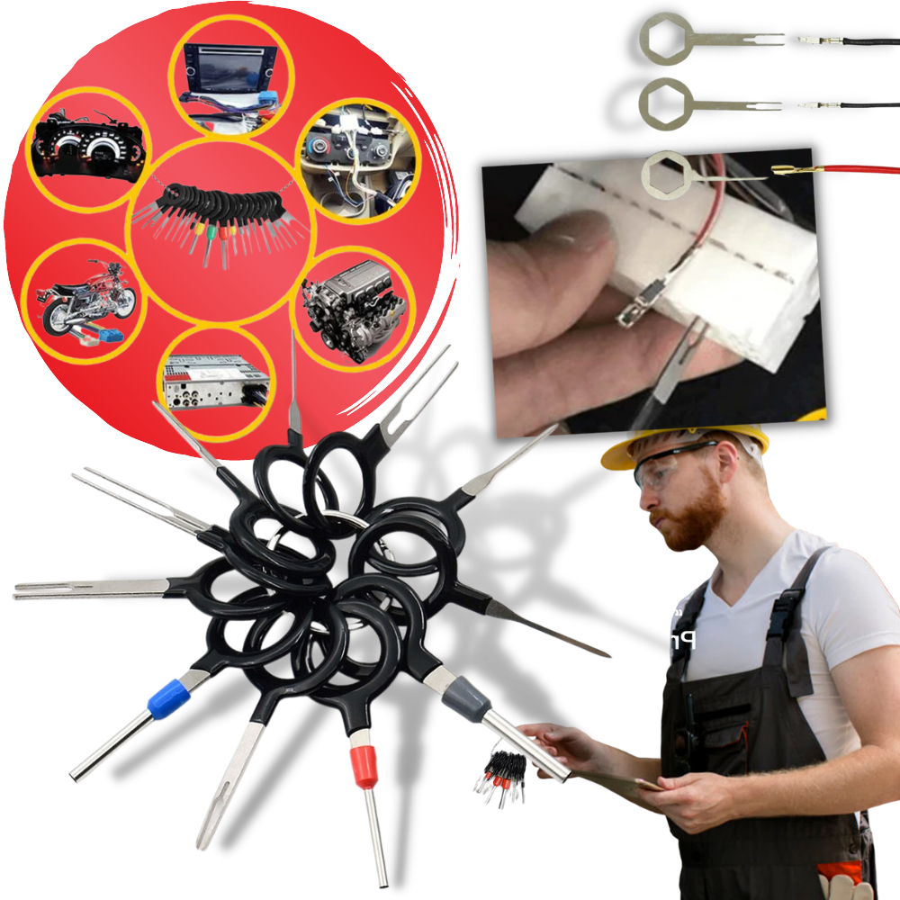 Wire Connector Ejector Kit - Nøkkel for å fjerne elektriske terminaler ...