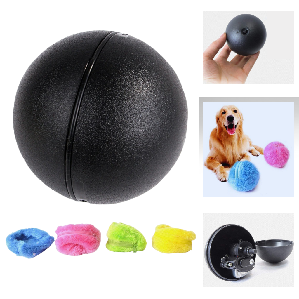 Automatisk bevegende ball for hund │ Magisk rullende ball hun│ Hund ...
