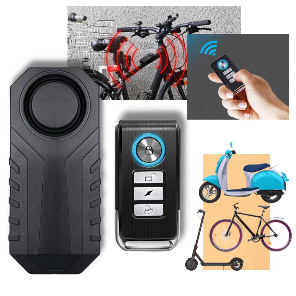 Remote vehicle alarm - Vehicle alarm system - Electric bicycle alarm system