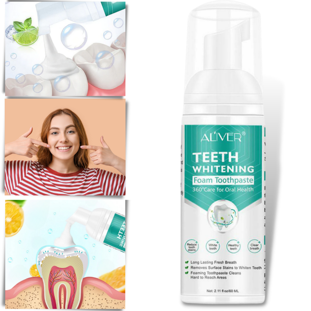 Whitening mouthwash | Teethaid mouthwash | Teeth whitening foam